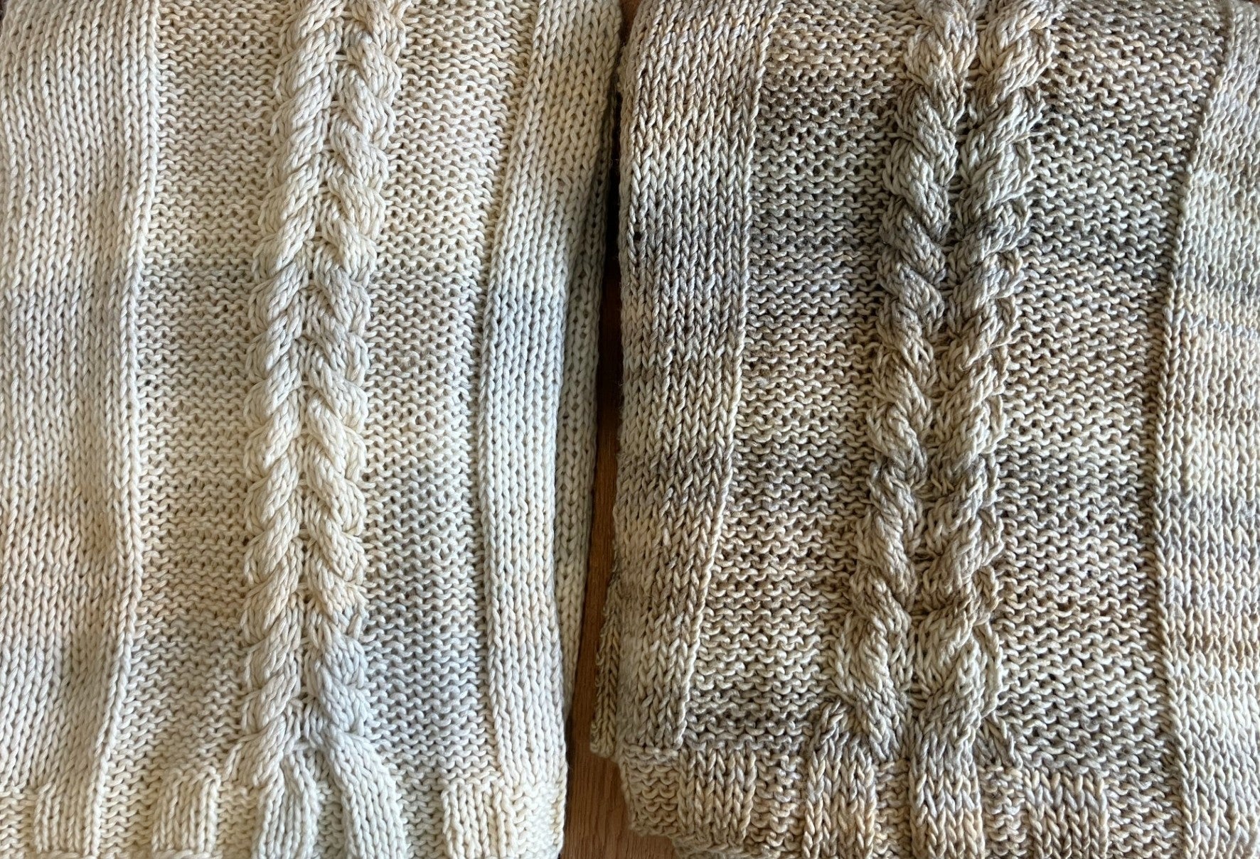 Hand Knitted Throw – Misty Valley Farm
